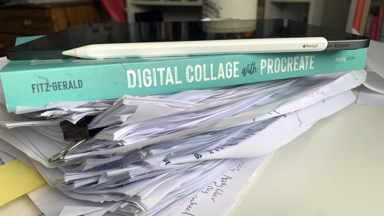 How I wrote the book – Digital Collage with Procreate ...